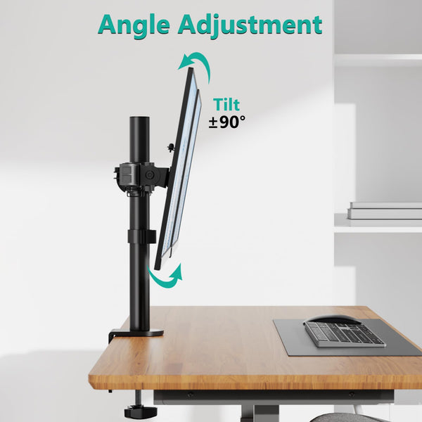 WALI Dual Monitor Mount, Monitor Stand for 2 Monitors Each Up to 32inc ...