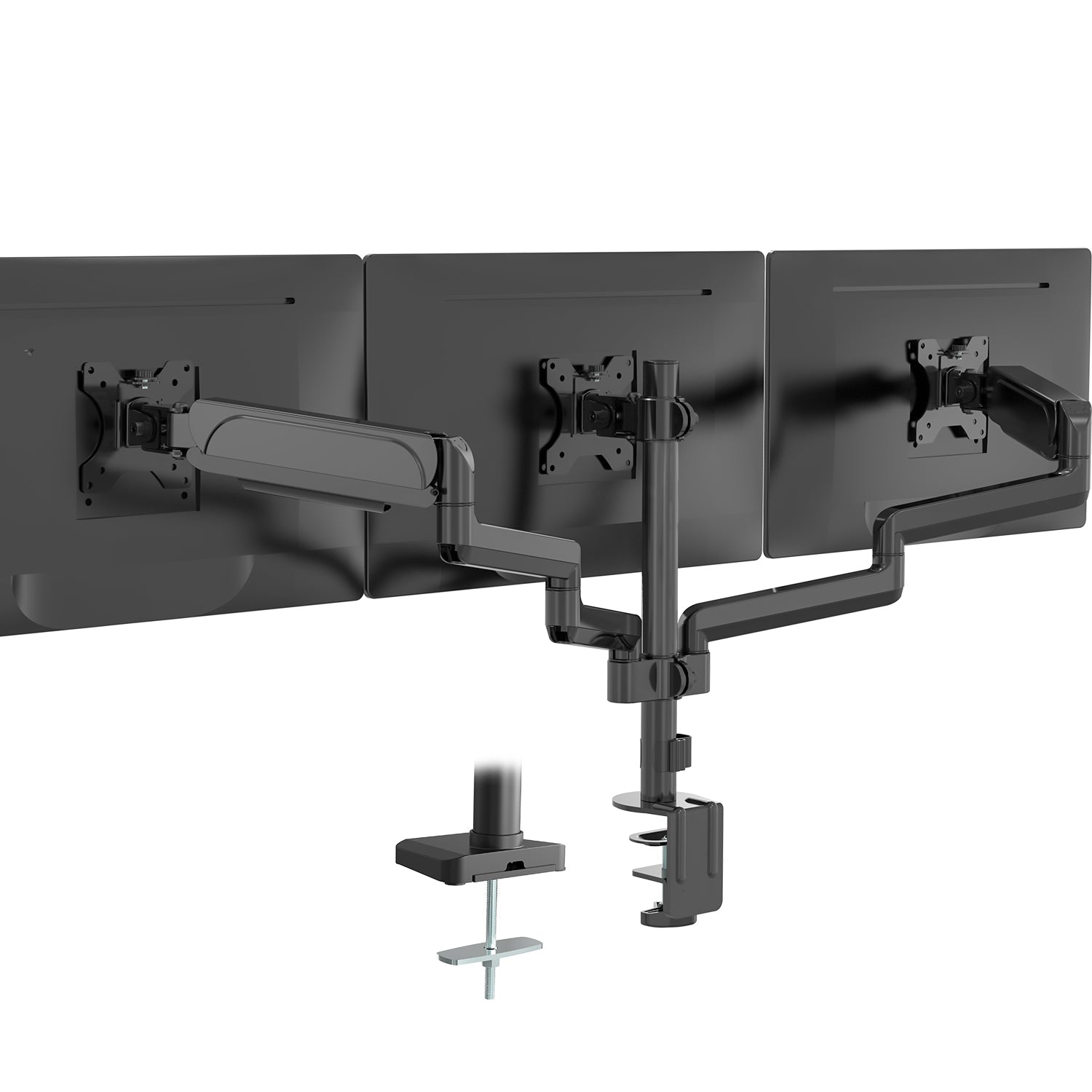 Premium Triple Monitor Mount GSDM003-P - WALI ELECTRIC